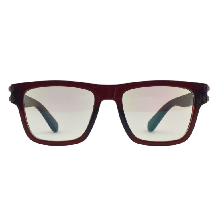 Framesvista Classic Rectangle Eyeglasses For Men Marron - best sports ...